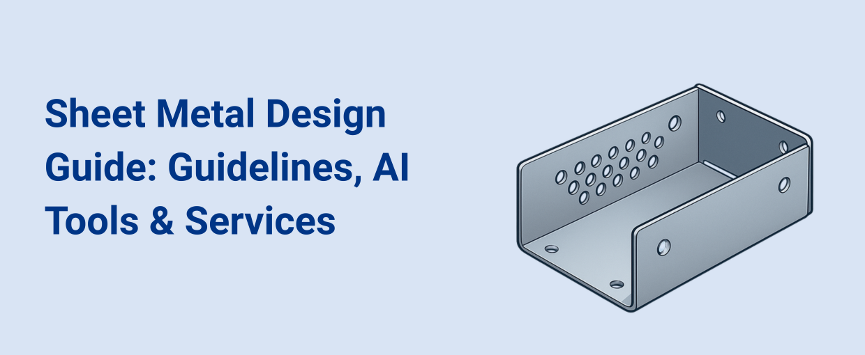 Sheet Metal Design Guide: Guidelines, AI Tools & Services